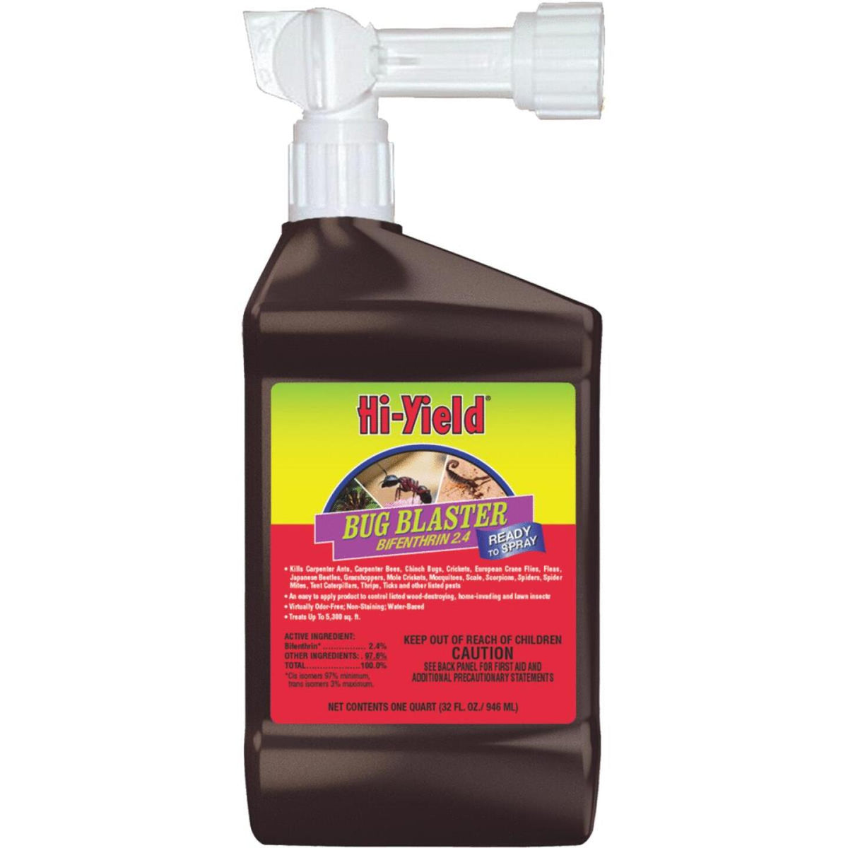 Hi-Yield Bug Blaster 32 Oz. Ready To Spray Hose End Insect Killer ...